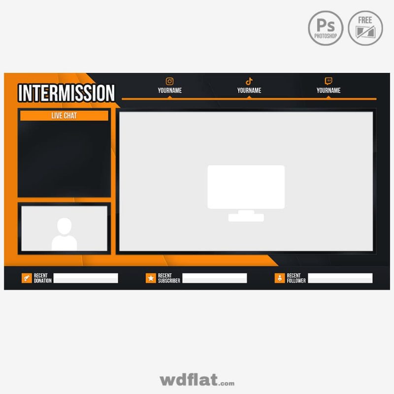 Free graphics for streamers | Twitch and Youtube Templates