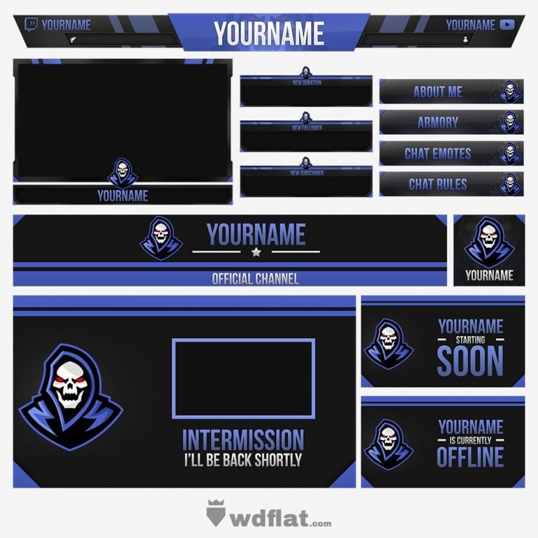 Toxic Designs | Twitch and Youtube Templates