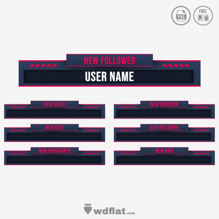 Alerts | Twitch and Youtube Templates