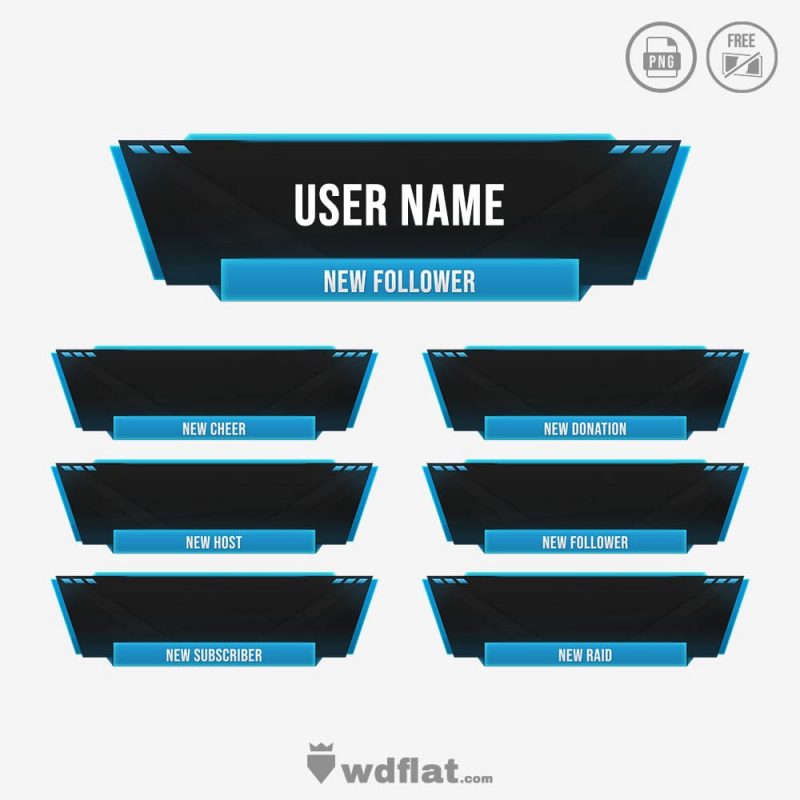 Alerts | Twitch and Youtube Templates