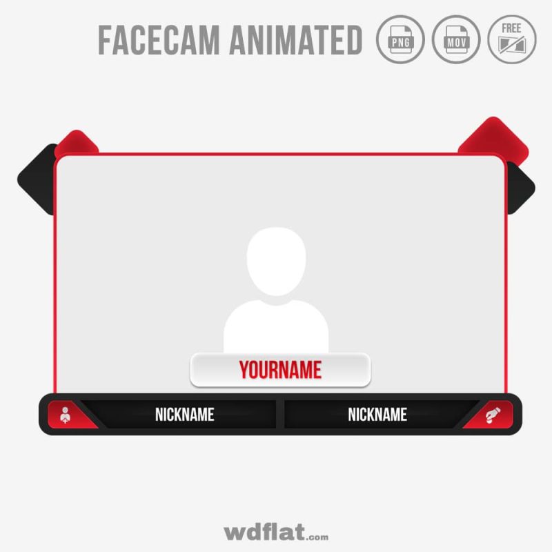 Elegant Facecam | Twitch and Youtube Templates