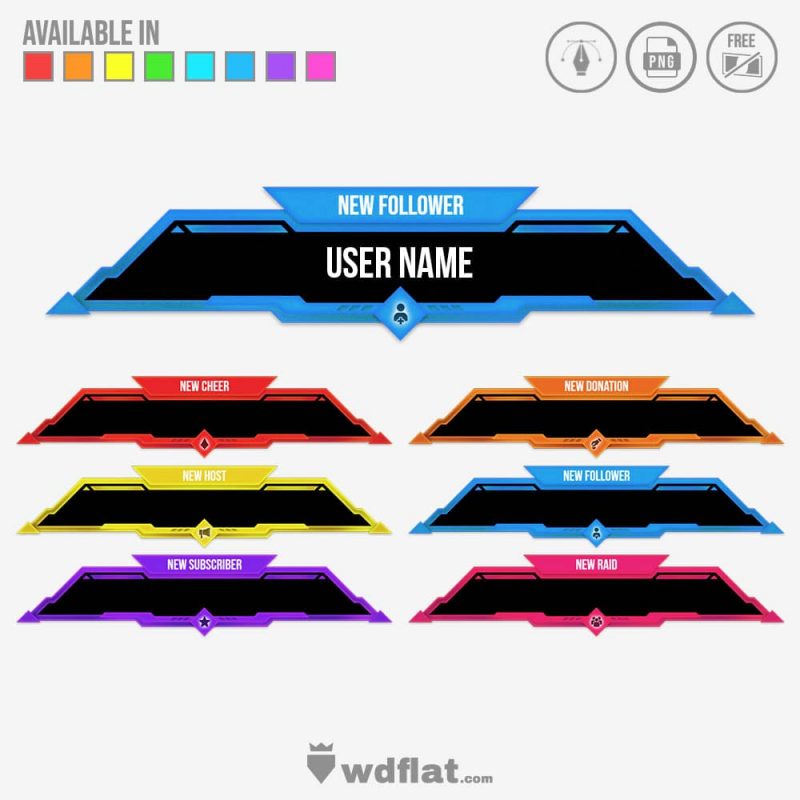 Alerts | Twitch and Youtube Templates
