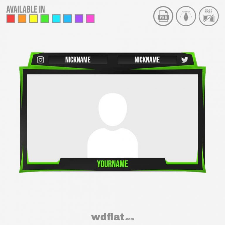 Free Animated Facecam | Twitch and Youtube Templates