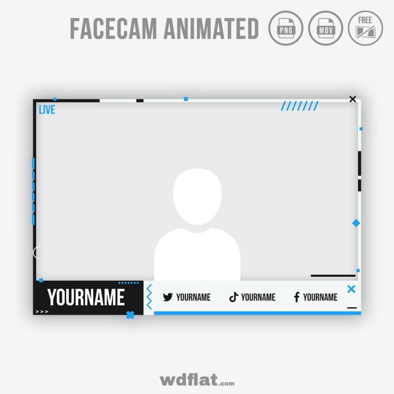 Facecam | Twitch and Youtube Templates
