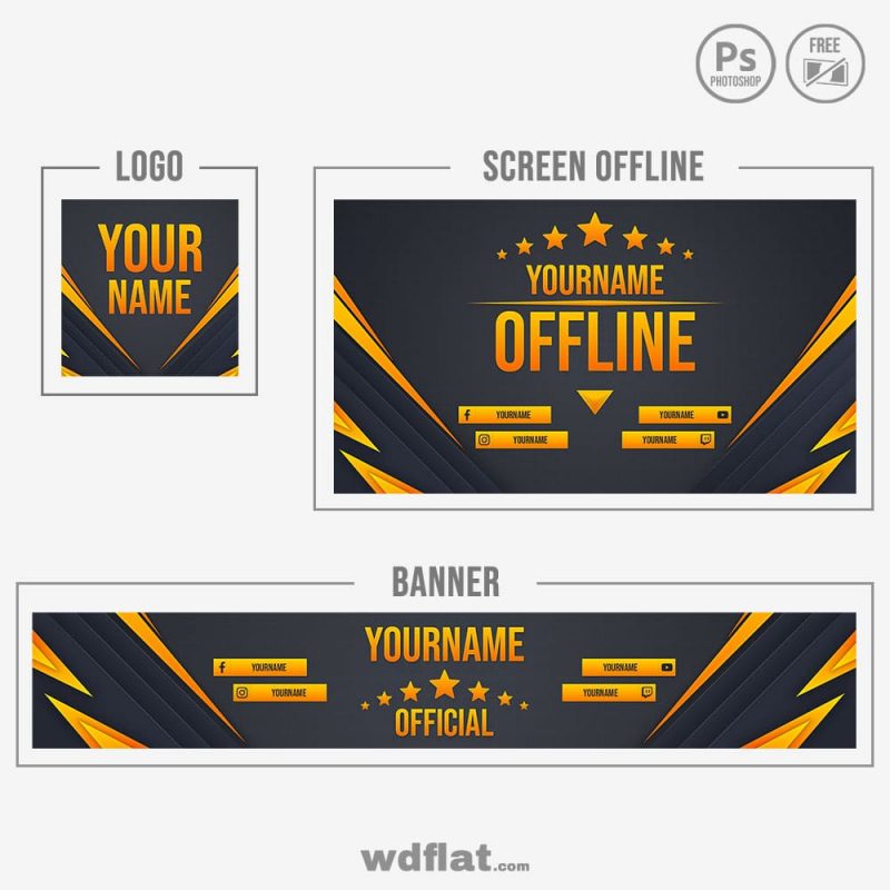 Free graphics for streamers | Twitch and Youtube Templates