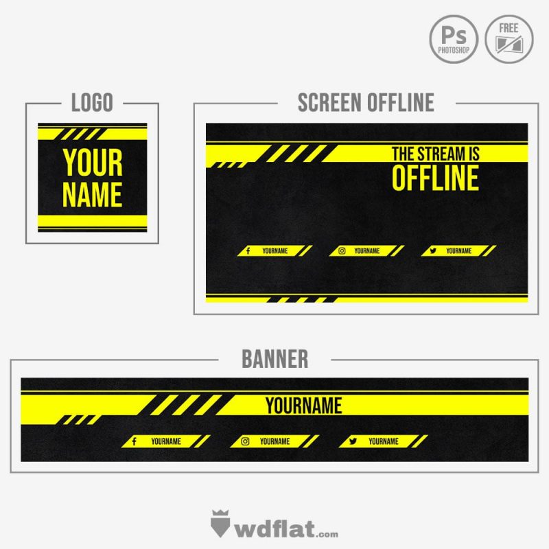Free graphics for streamers | Twitch and Youtube Templates