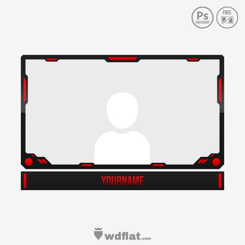 Free Animated Facecam | Twitch and Youtube Templates