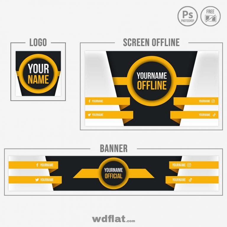 Free graphics for streamers | Twitch and Youtube Templates