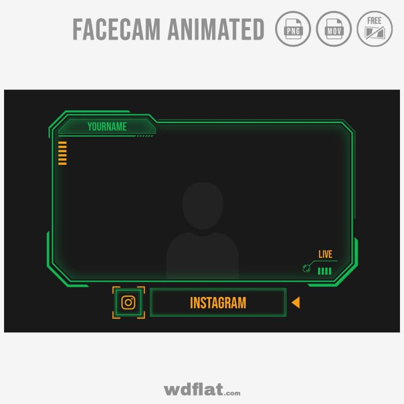 Facecam | Twitch and Youtube Templates