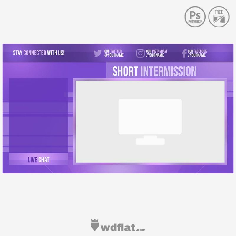 Funky Intermission | Twitch and Youtube Templates