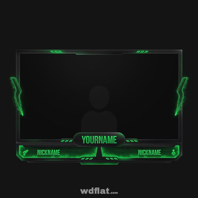 ThunderEnergy Facecam | Twitch and Youtube Templates