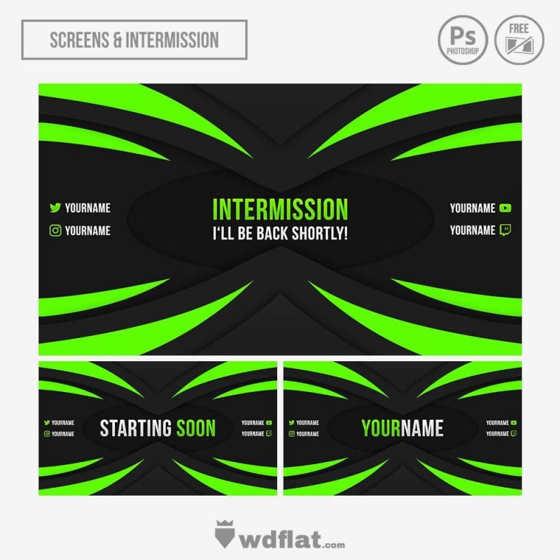 Toxic Designs | Twitch and Youtube Templates