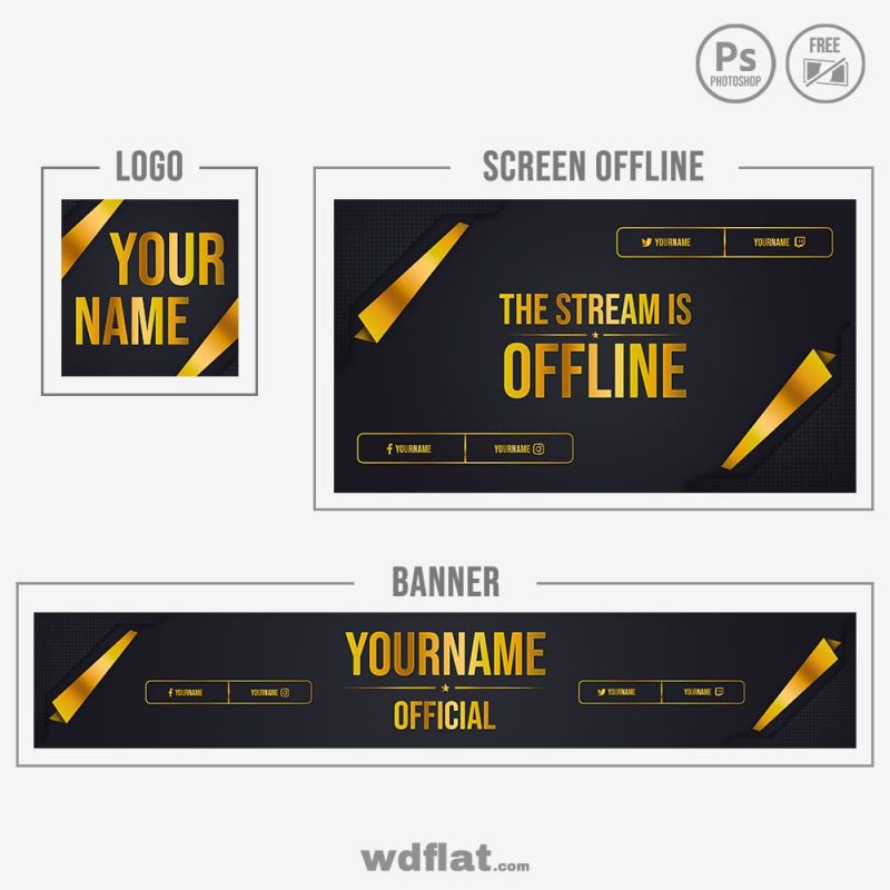 Free graphics for streamers | Twitch and Youtube Templates