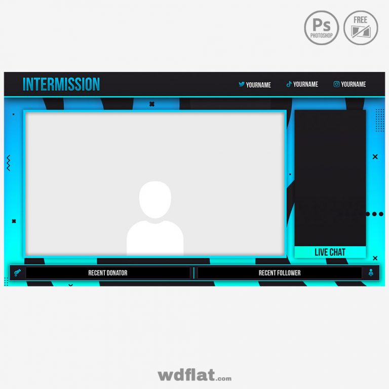 Wait & Intermission | Twitch and Youtube Templates