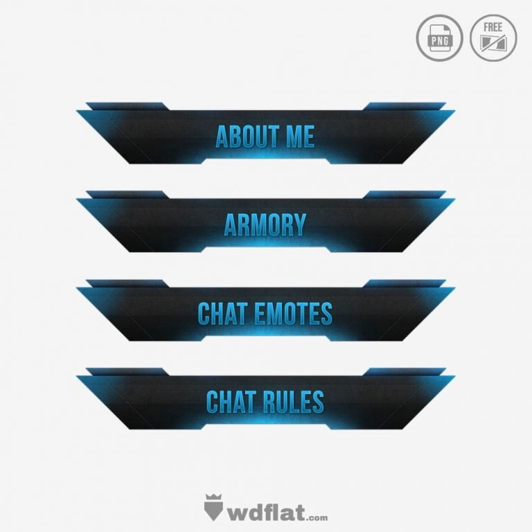 Panels (twitch) | Twitch and Youtube Templates